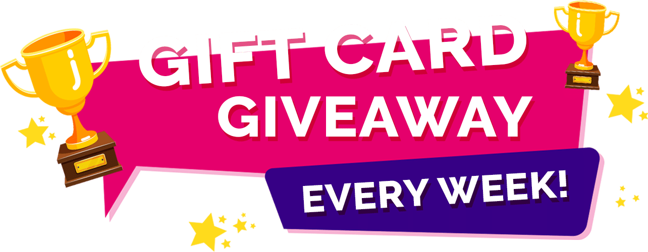 How it works - Gift Card Giveaway